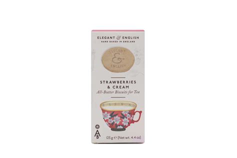 English Strawberry Cream Buscuits Pine Tree Seafood