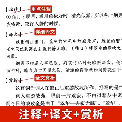 全套3册唐诗宋词三百首鉴赏辞典元曲正版全集小学生必背300首幼儿启蒙一百首75儿童古诗中国诗词大会全套古诗词飞花令书籍大全年虎窝淘