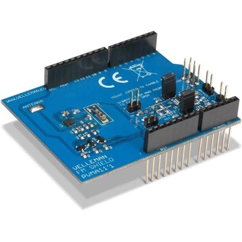Velleman Módulo Shield De Rádio Fm Stereo Para Arduino Kuantokusta