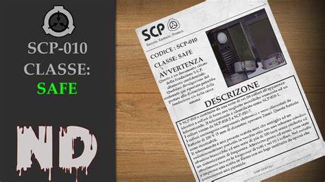 Scp 010 I Collari Del Controllo Youtube