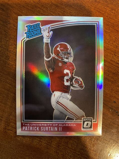 Panini Chronicles Donruss Optic Patrick Surtain Holo Rated Rookie EBay