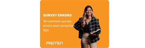 Common Survey Errors And Tips To Correct It