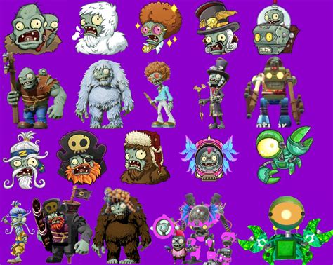Artstation Plants Vs Zombies Battle For Neighborville All Bosses