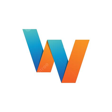 Letter W Clipart Hd PNG Elegant Letter W Logo Design Template Vector