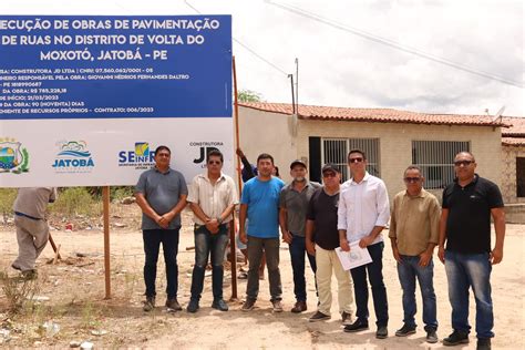 JatobÁ Prefeito Rogério Ferreira Assina Ordem De Serviço De