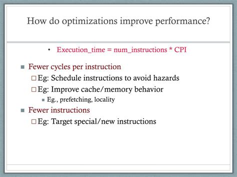 Ppt Ece 454 Computer Systems Programming Compiler And Optimization I