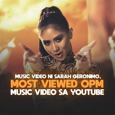 Sarah Geronimo Opm
