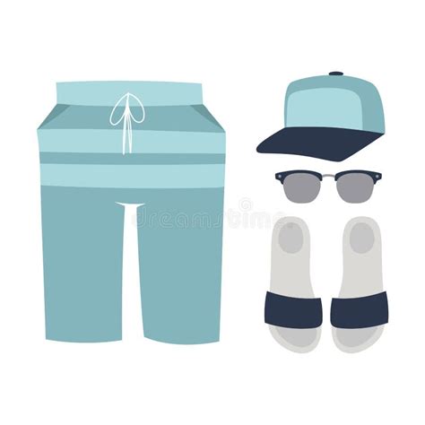 Beachwear Collection Stock Illustrations 622 Beachwear Collection