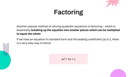 Different Ways Of Solving A Quadratic Equation
