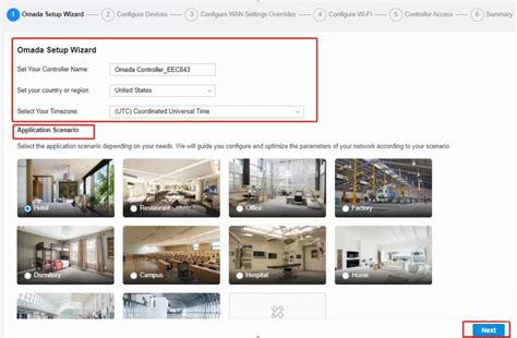 How To Go Through Set Up Wizard When Starting Omada Sdn Controller Tp Link Philippines
