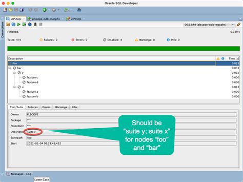 Suite Descriptions Are Not Aggregated · Issue 126 · Utplsqlutplsql