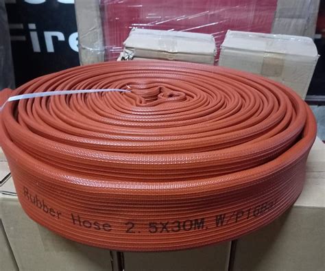 Fire Hose Rubber 2 5 Inch Selang Hydrant Pemadam Tanpa Kopling