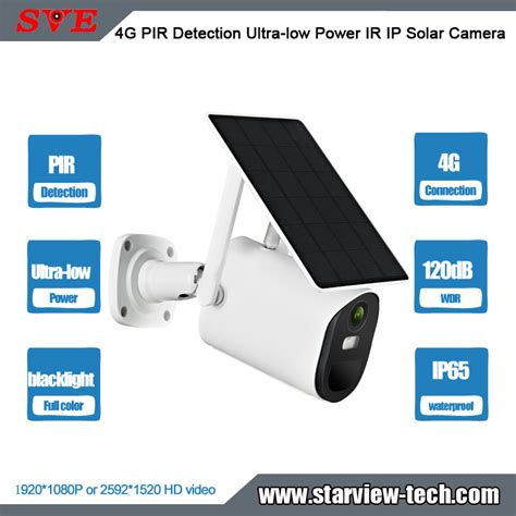 4g Pir Human Detection Ultra Low Power Ir Ip Solar Camera Wireless Ip Camera And Security Camera