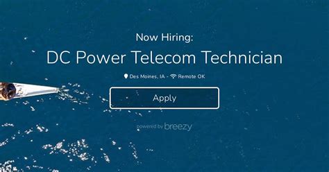 Dc Power Telecom Technician At Vantage Point Solutions