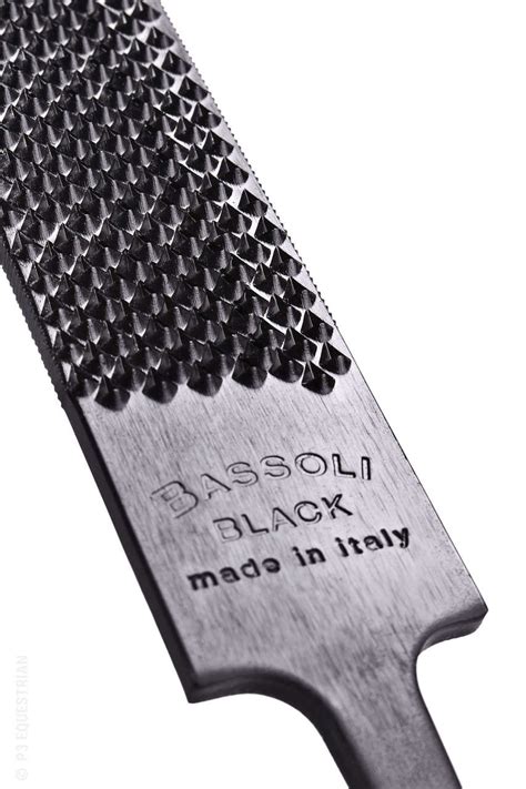 Bassoli Farrier Black Hoof Rasp Coated For Clog Free Rasping