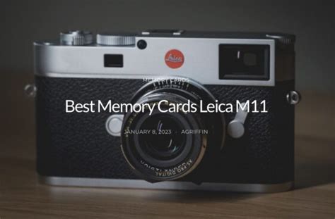 The Best Sd Memory Cards For The Leica M11 Camera L Mount Forum