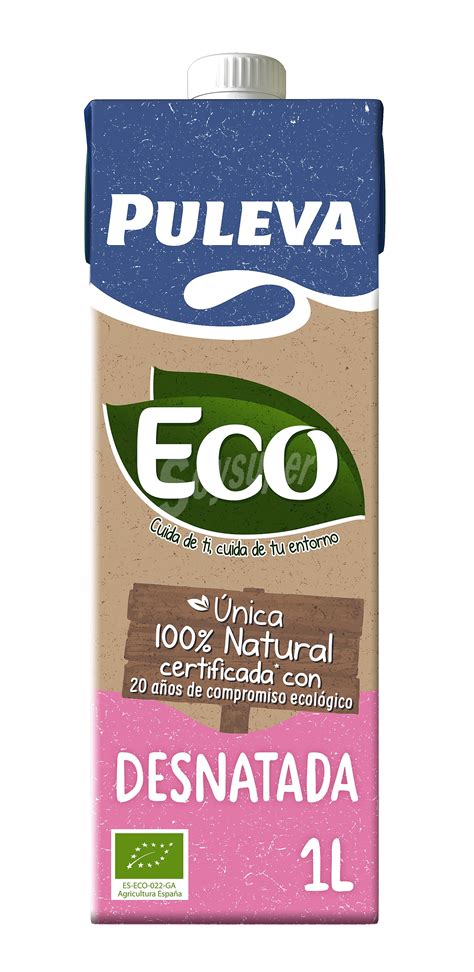 Puleva Leche Desnatada Ecol Gica Brik L