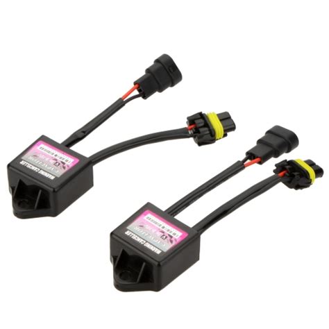 Pcs Xenon Hid Decoder Kits Hid Light Lamp Relay Capacitor Error Warning Canceller Anti Flicker