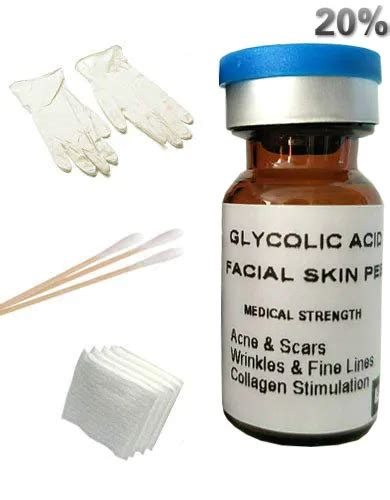 Glycolic Acid Peel 20 Pro Skin Peel Skin Lightening Age Defying Erase