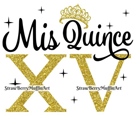 Mis Quince SVG Mis XV Quinceañera SVG Sweet 15 Svg Mis Etsy Sweden