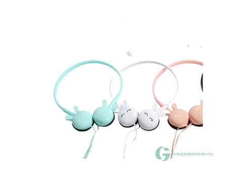 Tai Nghe Bluetooth Có Dây Nhét Tai Tai Thỏ