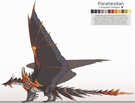 Parahexilian Мифические существа Рисунки животных Волшебные создания