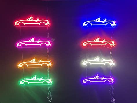 Mazda Miata Na Profile View Led Neon Sign My Led Neon Design