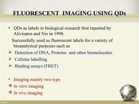 Biomedical Applications Of Quantum Dots Ppt