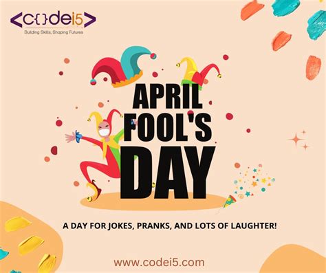 Codei5 Academy On Linkedin Codei5academy Aprilfoolsday Aprilfools Aprilfoolsjoke Smilemore