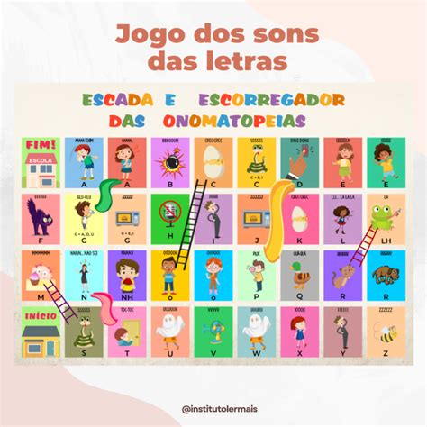 Alfabeto Ilustrado Das Onomatopeias Instituto Ler