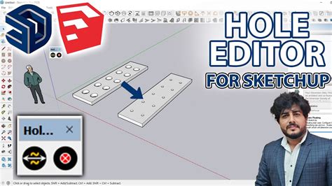 Hole Editor Easily Edit Holes In Sketchup New Extension By Fredo6 Youtube