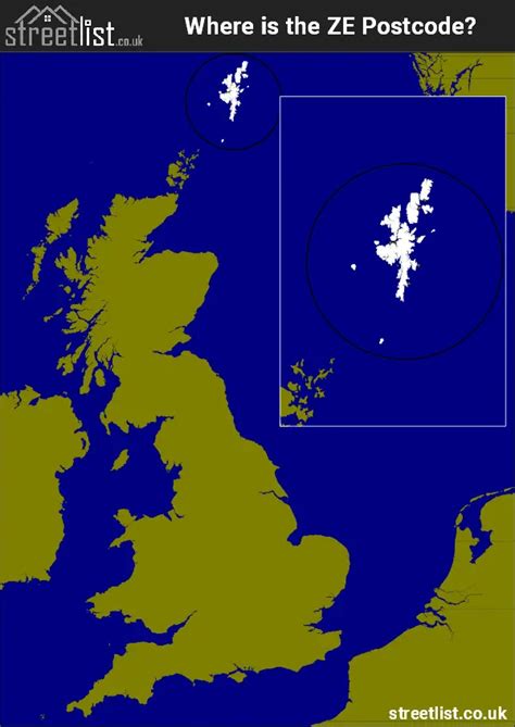 Ze Postcode Area Learn About The Lerwick Postal Area