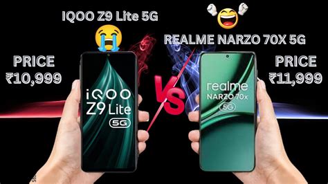 Iqoo Z9 Lite Vs Realme Narzo 70x Youtube
