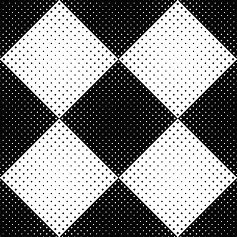 Abstract Seamless Black And White Diagonal Square Pattern Background