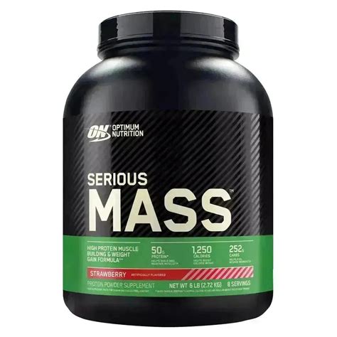 Serious Mass Optimum Nutrition Aumento Masa Muscular Zona Fit