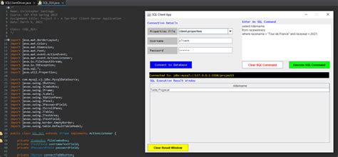 Github Crsantiagoclient Server Mysql Application