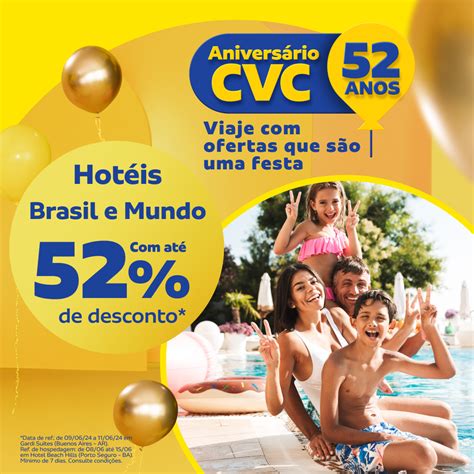 Compre Sua Viagem No Aniversário Cvc E Ganhe 25 Em Vale Bônus Saiba