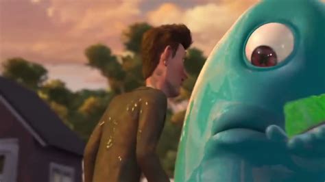 Bob And Derek Jello Scene Meme Clipmoviemonsters Vs Aliens 2011
