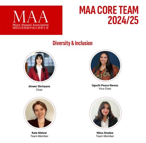 Moot Alumni Association On Linkedin 🎉 Meet The Diversity And Inclusion