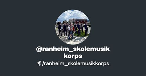 Ranheimskolemusikkorps Instagram Facebook Tiktok Linktree