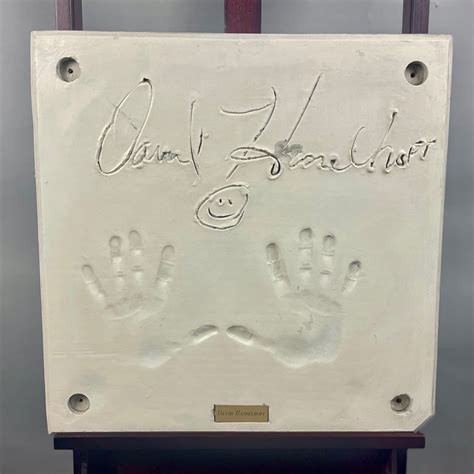 Planet Hollywood Seattle David Hasselhoff Celebrity Hand Cast