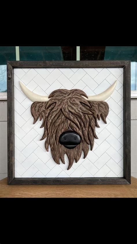 Highland Cow String Art Artofit