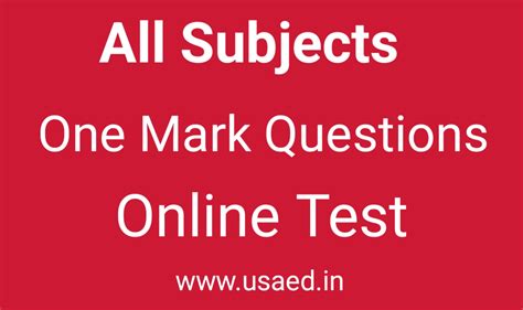 10th Social Science One Mark Online Test Tamil Medium 2023