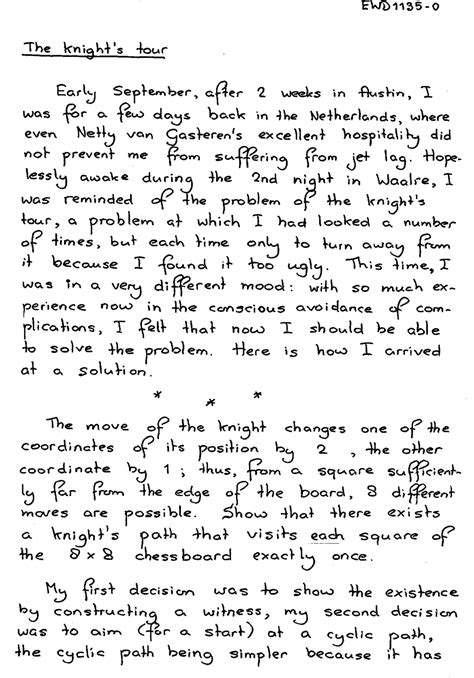 computer science pioneer edsger w dijkstra was well known for his