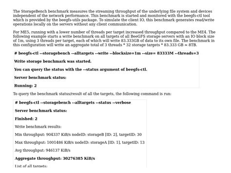 storage benchmark hpc high performance storage solution for beegfs