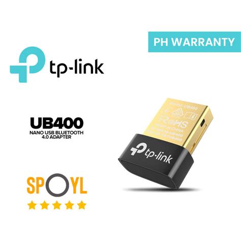 TP Link UB400 Bluetooth 4 0 Nano USB Adapter Spoyl Store Lazada PH