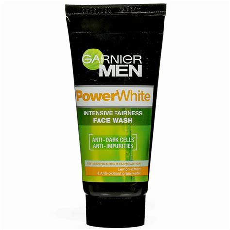 Buy Garnier Men Power White Intensive Fairness Face Wash 50 G Online At