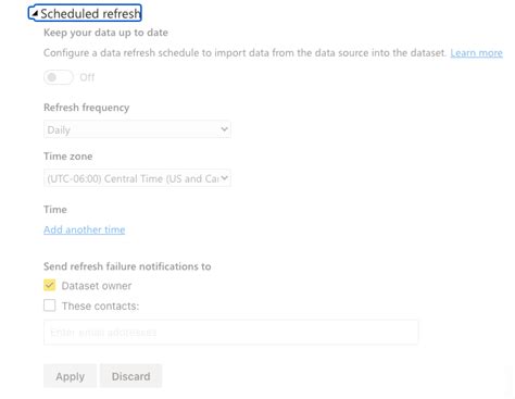Power Bi Scheduling Refresh Welcome To Epm Strategy