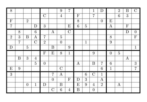 Sudoku With Letters And Numbers The Daily Sudoku Printable Sudoku Sudoku Printables