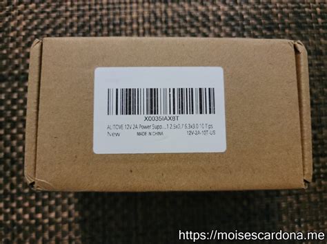 The Alitove 12v 2a Dc Power Supply Moisés Cardona